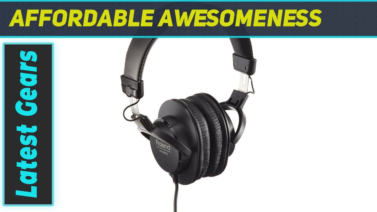 reviewRoland RH-200 Studio Monitor Headphones Review - YouTube