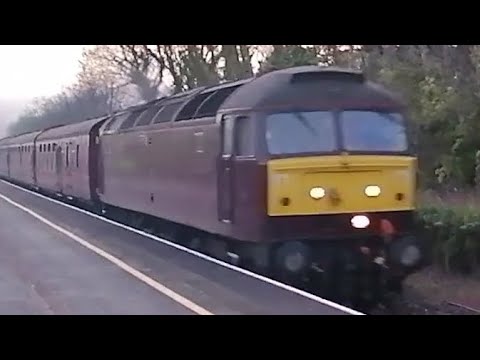 16/04/23 - Class 47 -47802- The Great Britain XV Railtour -ECS ...
