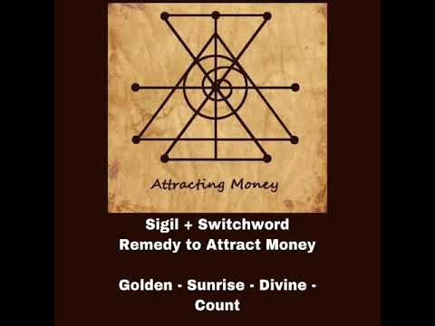 Switchwords - Sigil Magick to Attract Money - Wealth - YouTube