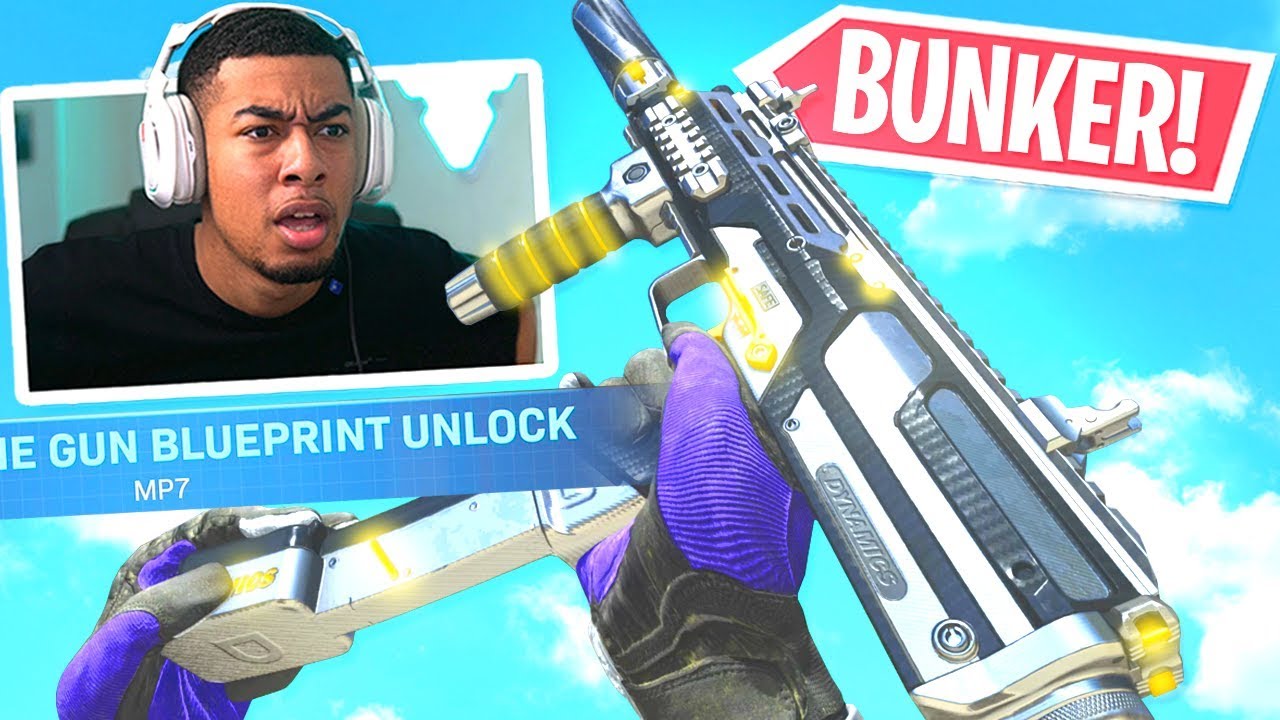 I UNLOCKED the BUNKER 11 MP7 MUD DRAUBER in WARZONE! EASTER EGG GUN ...