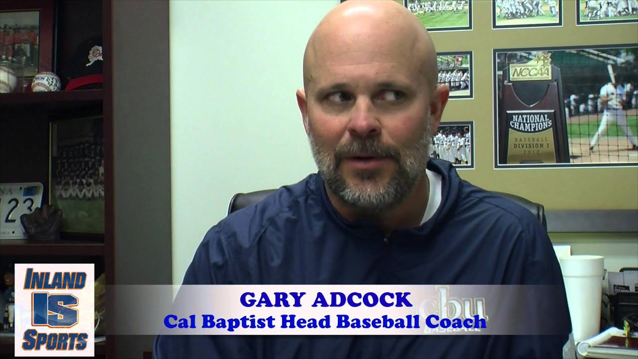 CBU Baseball Coach Gary Adcock - YouTube