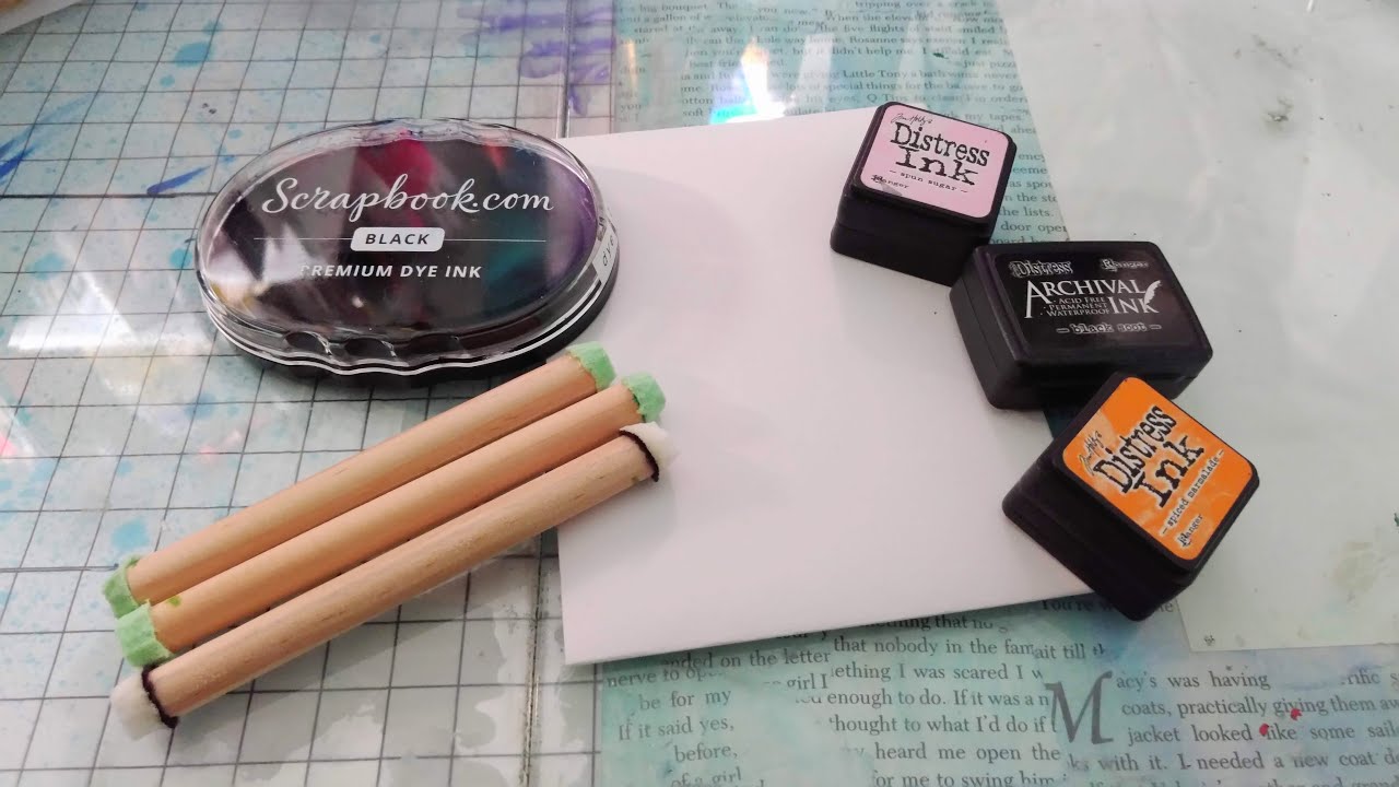 DIY Detail Ink Blending Tools - YouTube