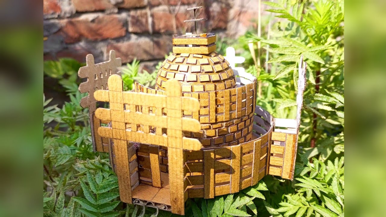 How To Make Sanchi Stupa 🤓🤓 Part :- 3 - YouTube