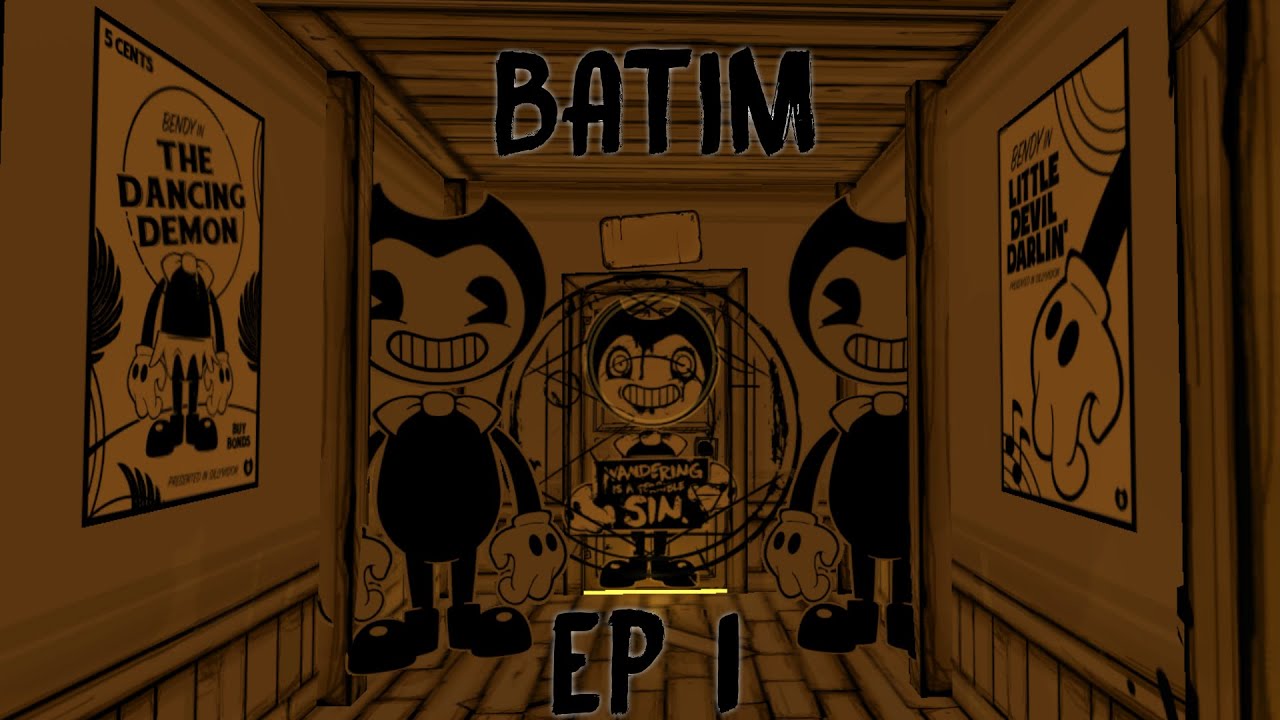 Falling through the Floor in BATIM!! (Bendy and the Ink Machine) - YouTube