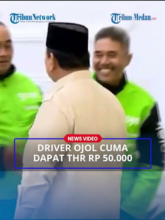 EMOSI WAMENAKER THR Ojol Cuma Rp 50 Ribu - YouTube