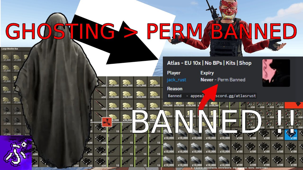GHOSTING MODDED MAINS LED ME TO A PERM BAN - YouTube