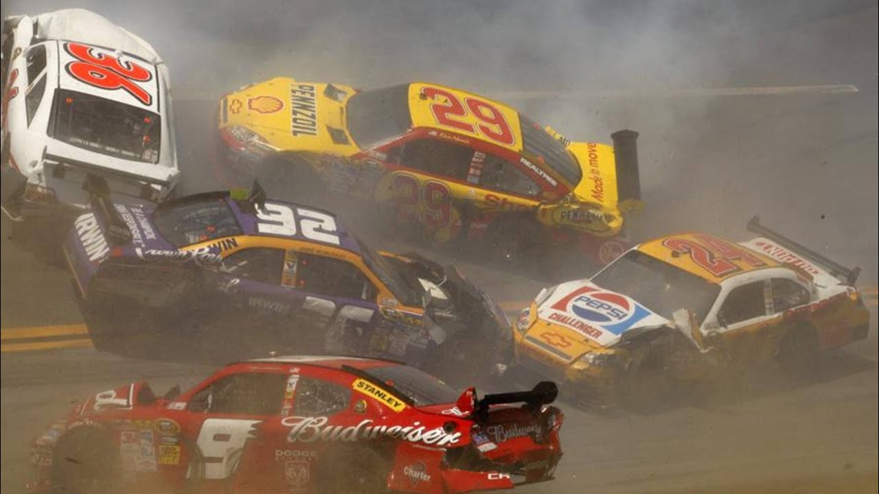 Nascar Crashes: COT WING ERA 2007 - 2010 - YouTube