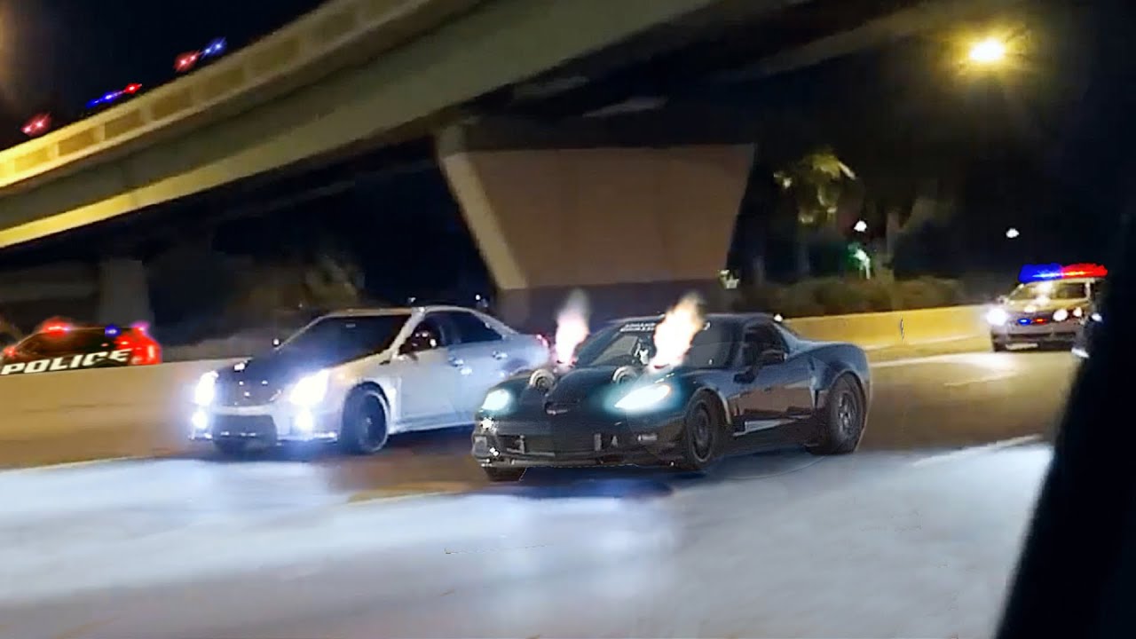 Cops vs. Street Racers! JAIL TIME OR GET AWAY! (Compilation) - YouTube