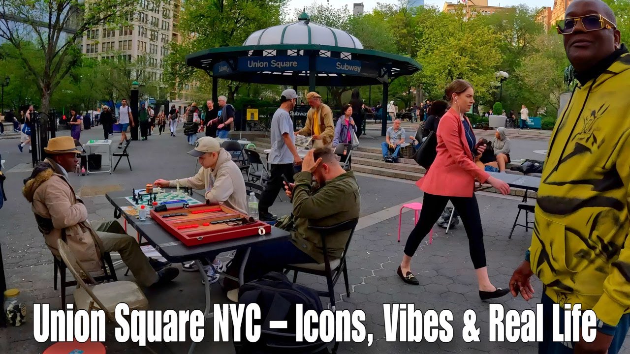 Union Square NYC – Icons, Vibes & Real Life - YouTube