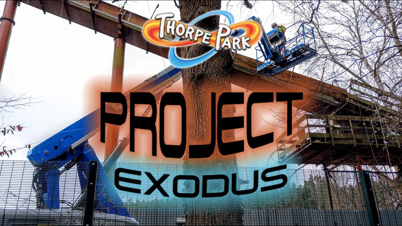 Project Exodus | THORPE PARK Resort | Diary Construction Update #19 ...