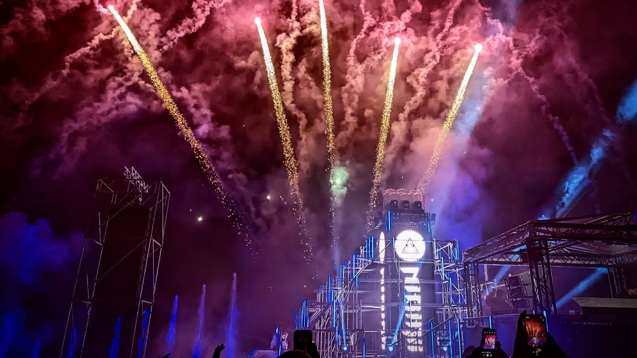 Nibirii Festival 2022, Final Fireworks, Goa/Mainstage - YouTube