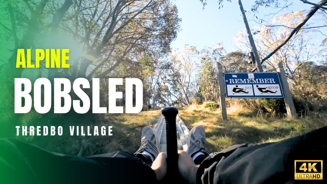 Thrilling Ride on Thredbo's Alpine Bobsled | FPV Adventure Down the ...