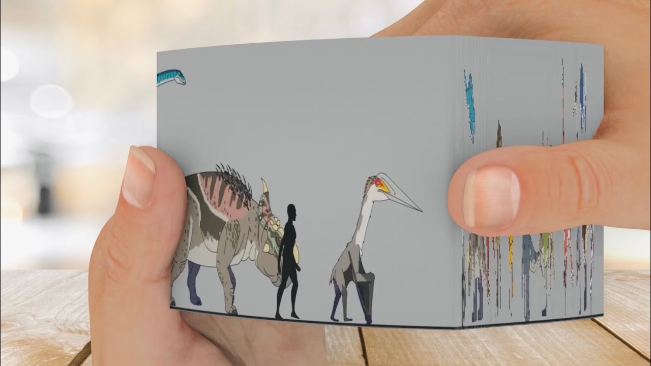 Animated Comparison of Prehistoric Animals Size Comparison with Humans ...