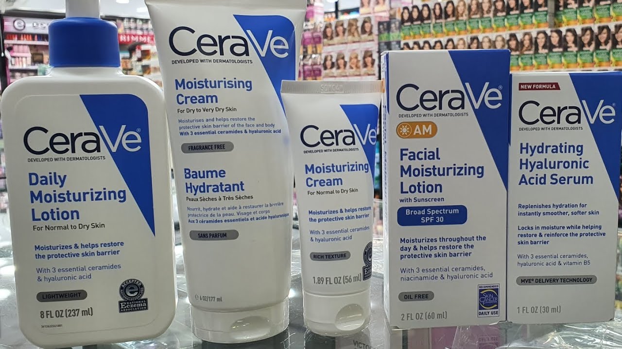 CerVe moisture #ceraveskincare cerave - YouTube