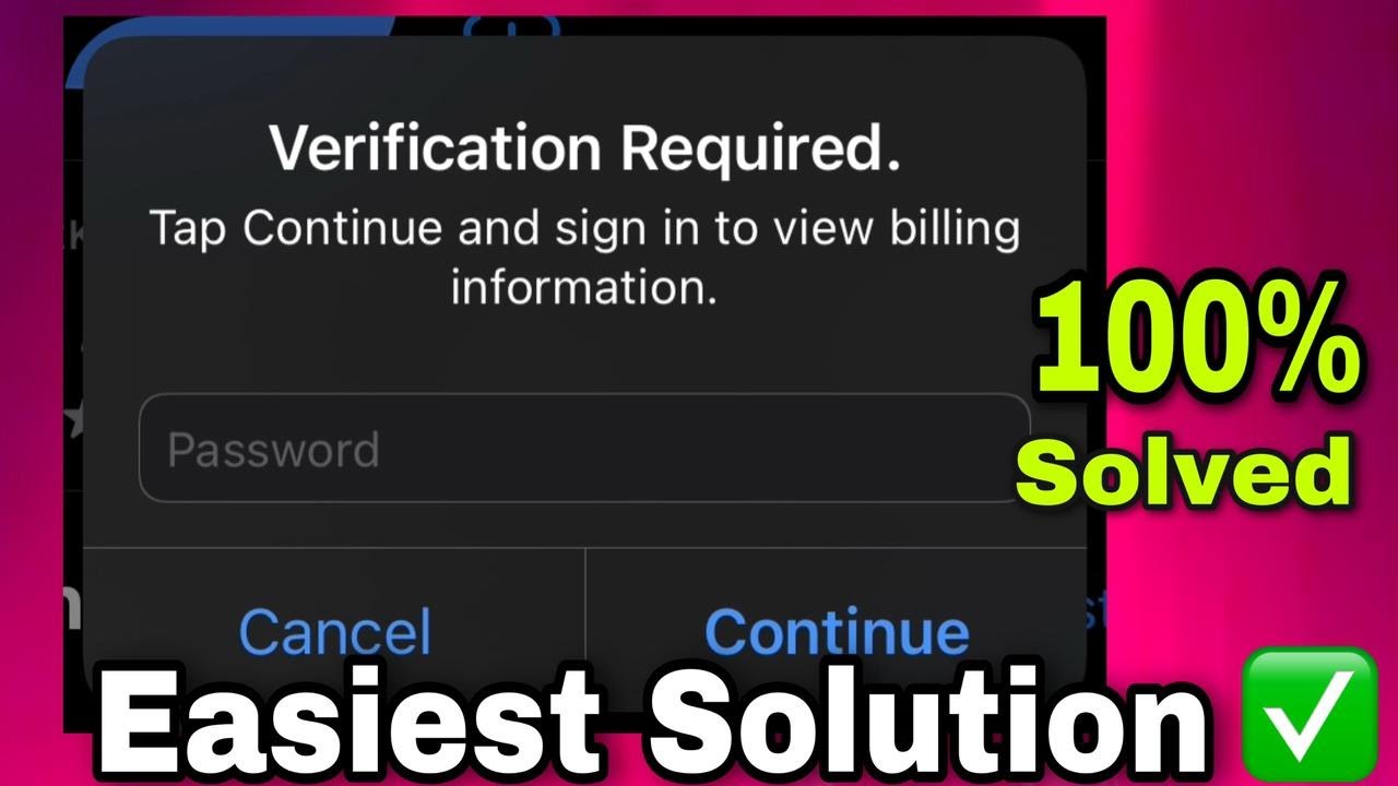 SOLVED VERIFICATION REQUIRED Can t Download Apps On IOS IPHONE TechLane YouTube solved-verification-required-can-t-download-apps-on-ios-iphone-techlane-youtube