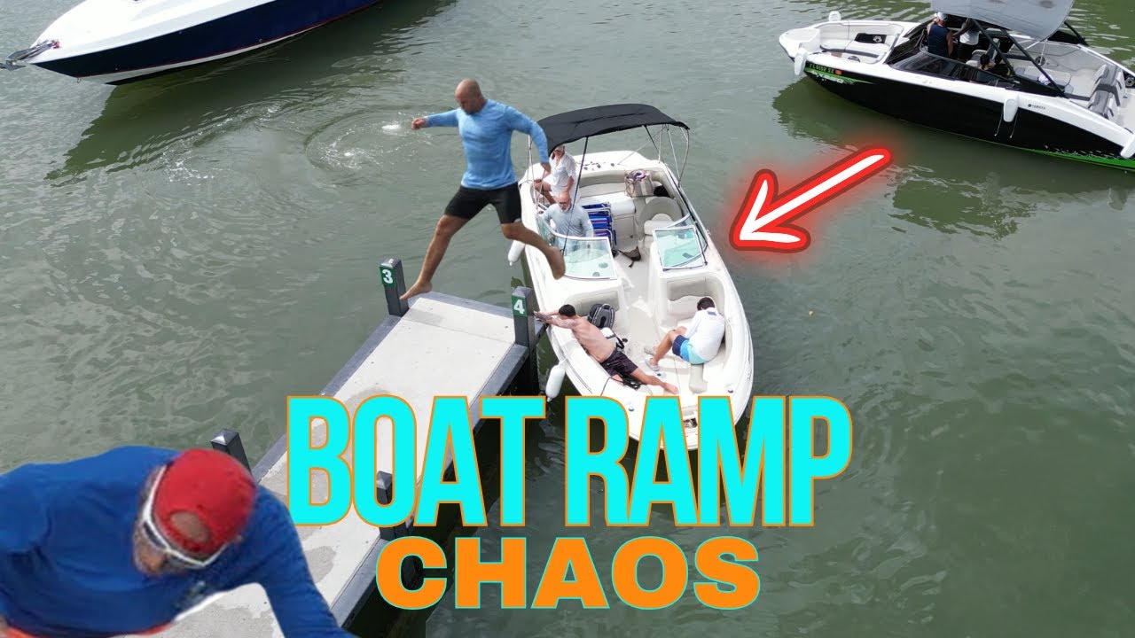 Miami Boat Ramp Chaos - YouTube