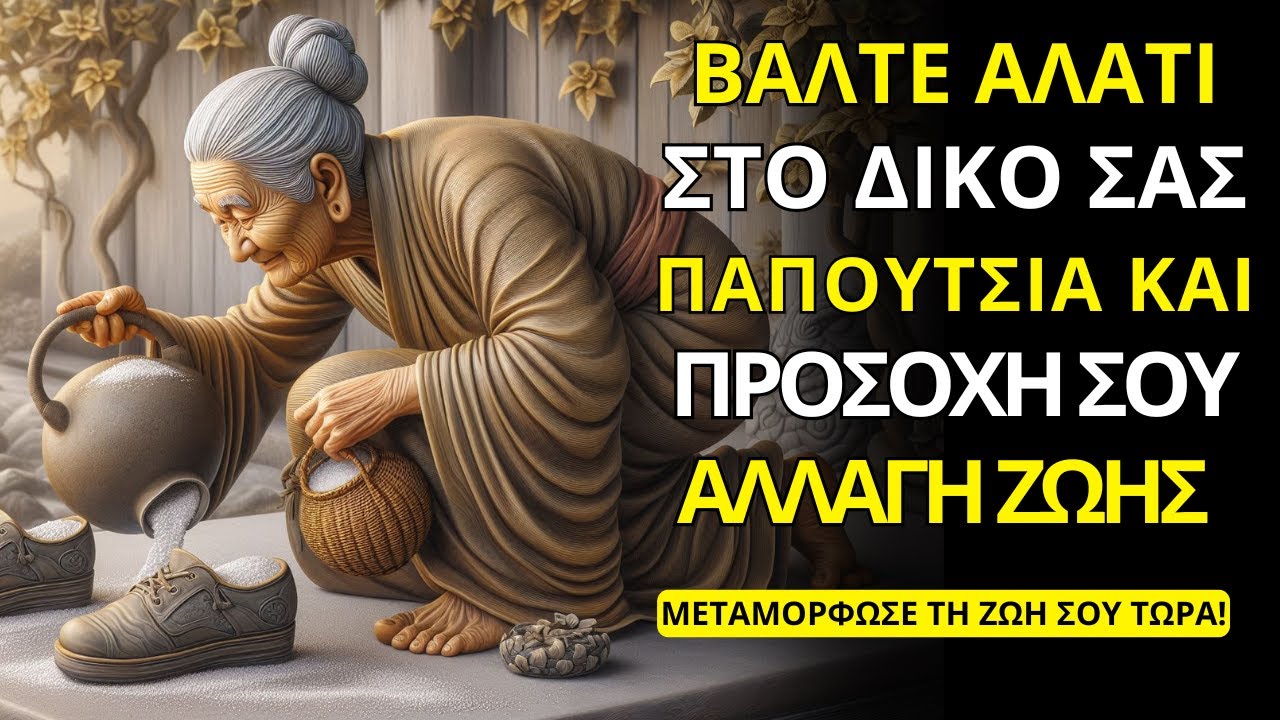 ΜΗ ΠΗΔΑ: Βάλε ΑΛΑΤΙ στα Παπούτσια σου και ΑΛΛΑΞΕ τη ΖΩΗ ΣΟΥ ΓΙΑ ΠΑΝΤΑ ...