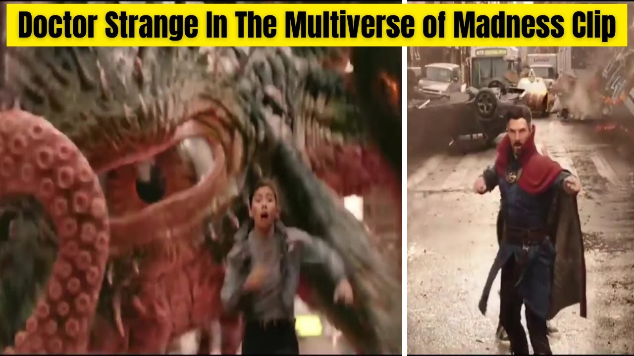 Dr. Strange & Wong VS Gargantos Fight scene || Doctor Strange In The ...