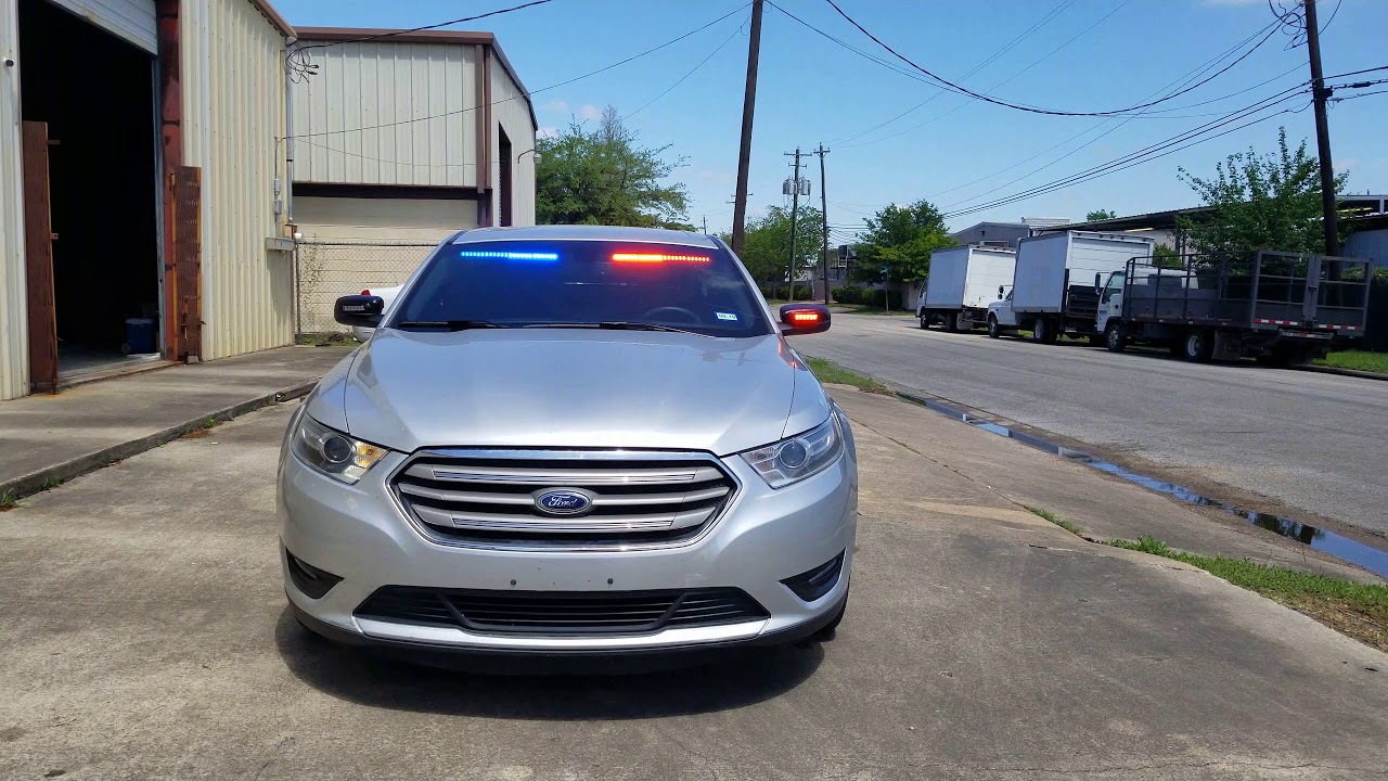 2017 Taurus Feniex Police Lights by EFS Houston Emergency Fleet Service ...