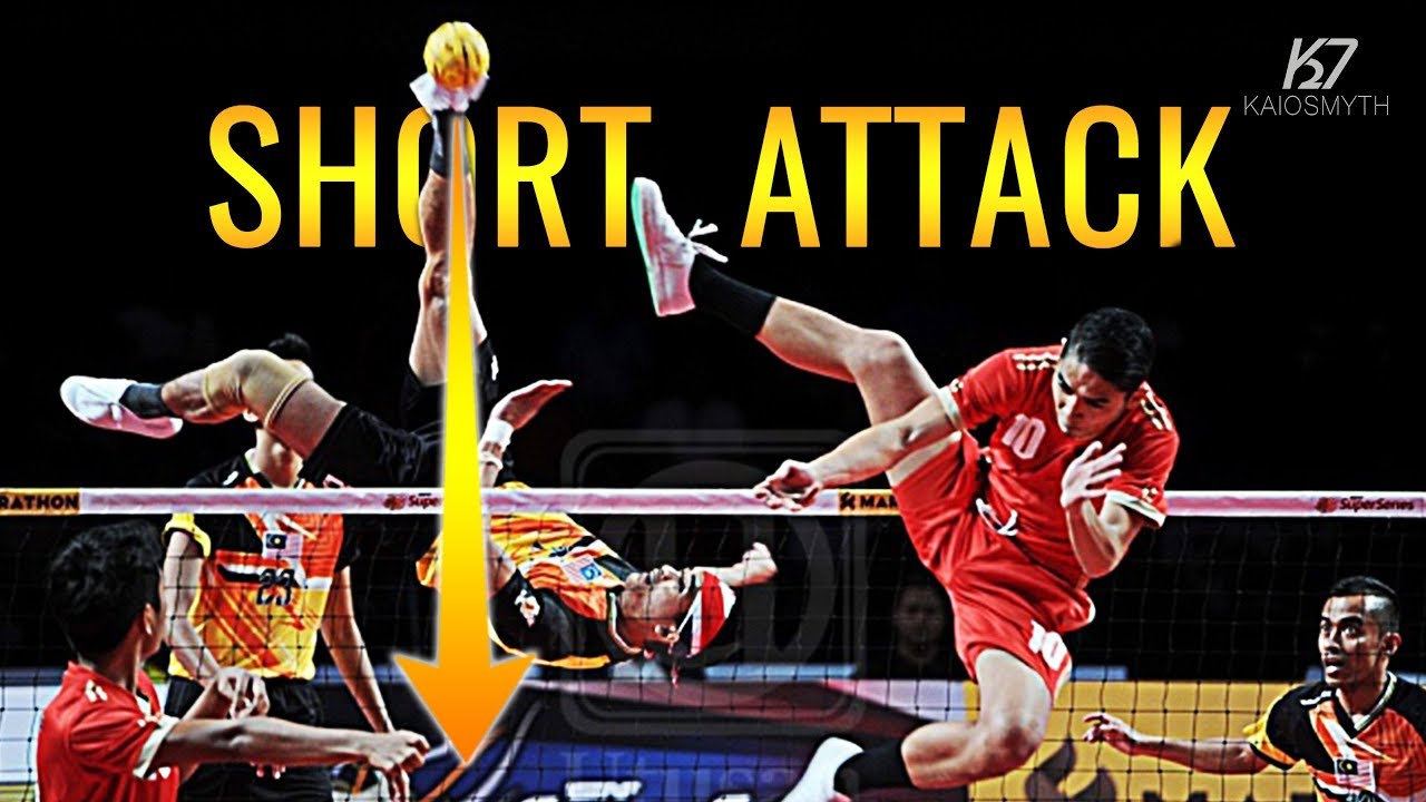 Sepak Takraw Crazy Short Ball Attack Compilation | HD - YouTube