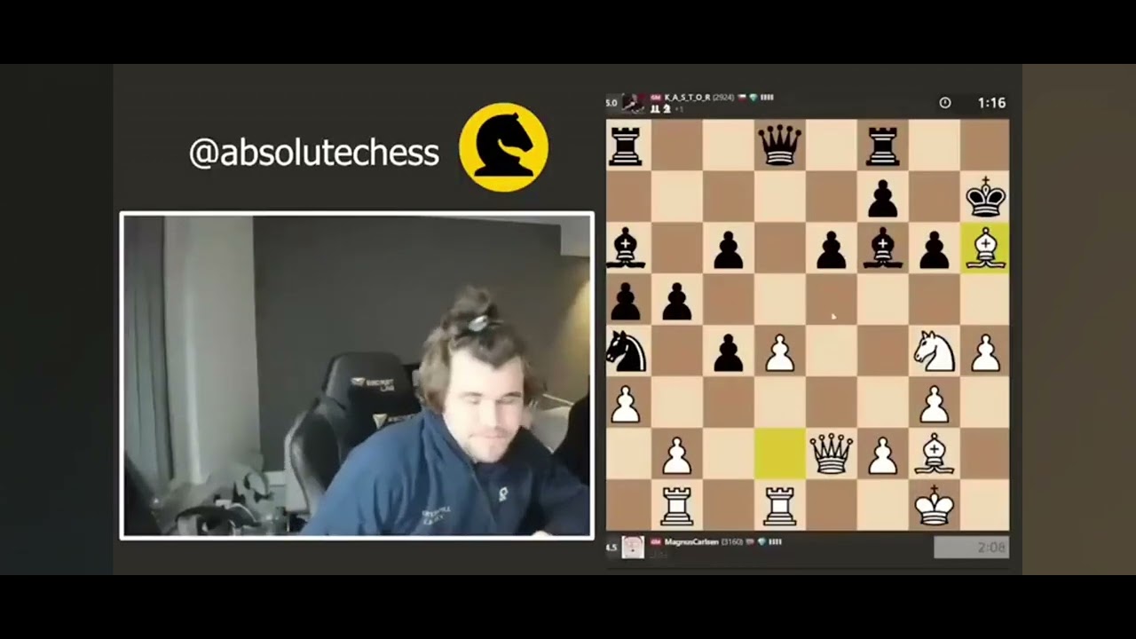 Magnus faces ULTIMATE online chess GOD - YouTube