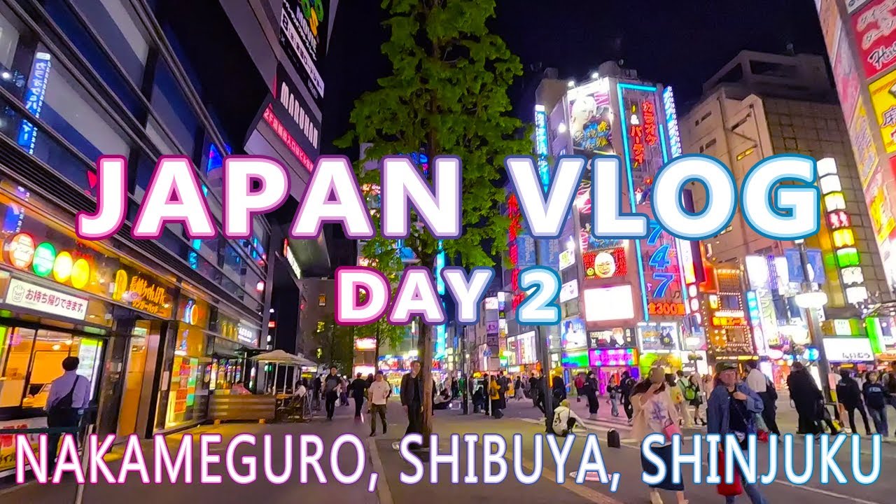 Traveling to Japan - Tokyo | Japan Vlog Day 2 - YouTube