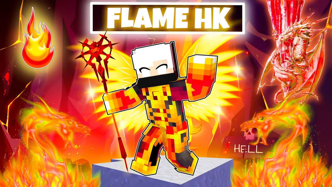 Becoming FLAME HK FROST In Minecraft (Hindi) - YouTube