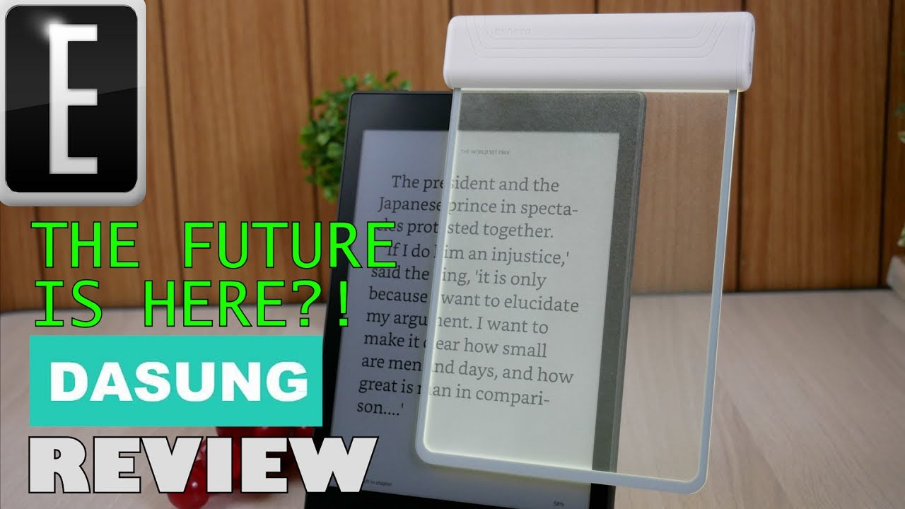 See-Through e-Reader Glass dud | Dasung Ming Review - YouTube