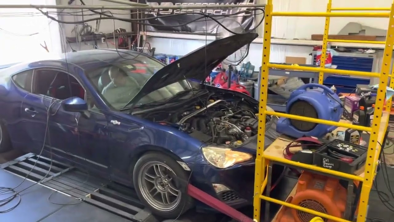 378 WHP FRS dyno pull - HKS V3 Supercharger on E85 ...