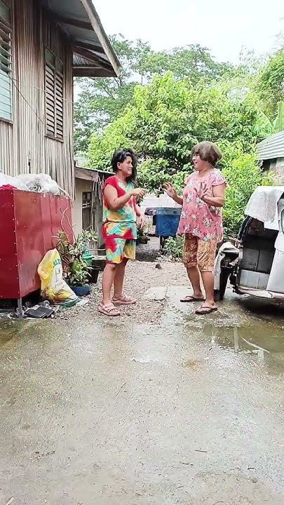 Pinalo Ng Patalikod C Ate🤣🤣😂funny Trend Comedy Justforfun Youtube