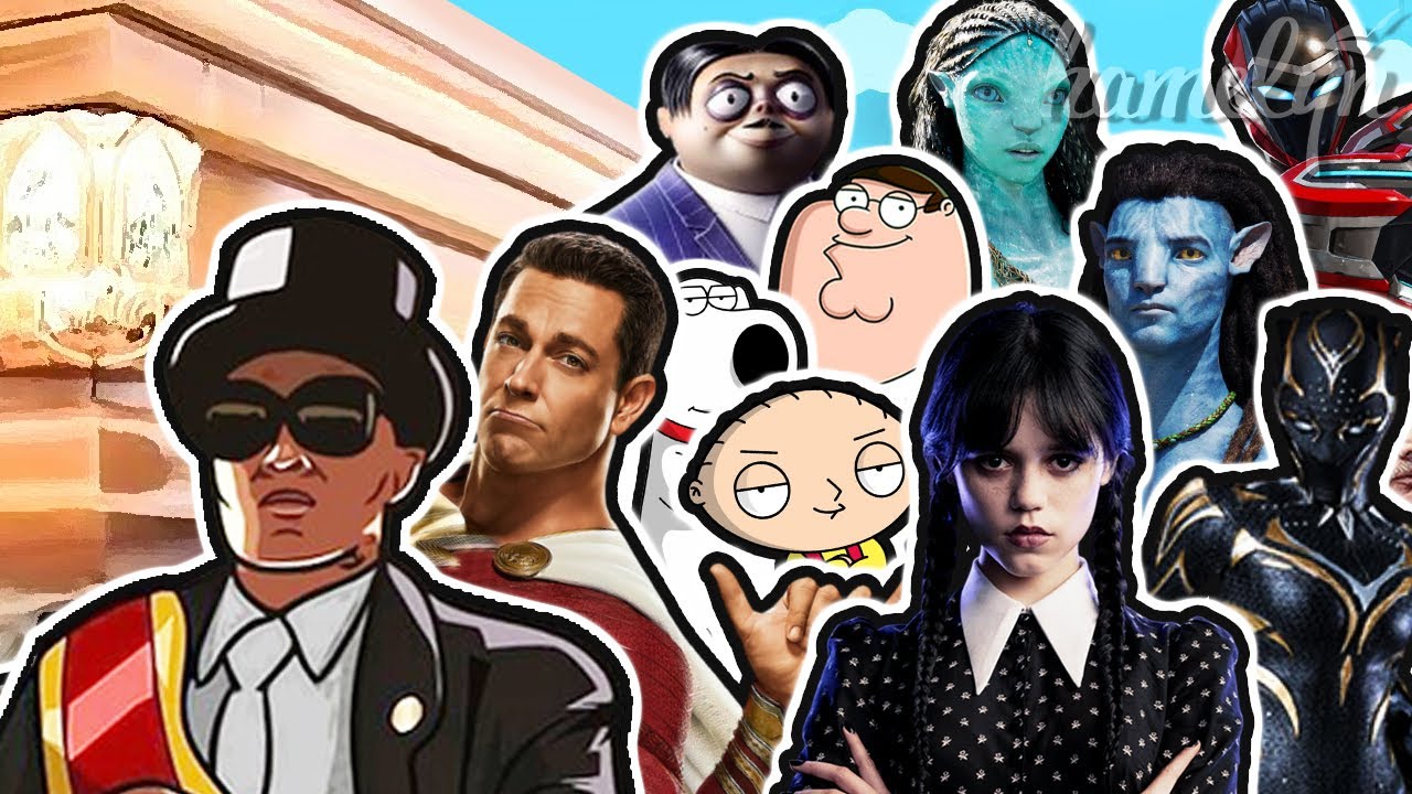 Coffin Dance MEGAMIX 111 - Shazam & Avatar & Wednesday & Addams Family ...