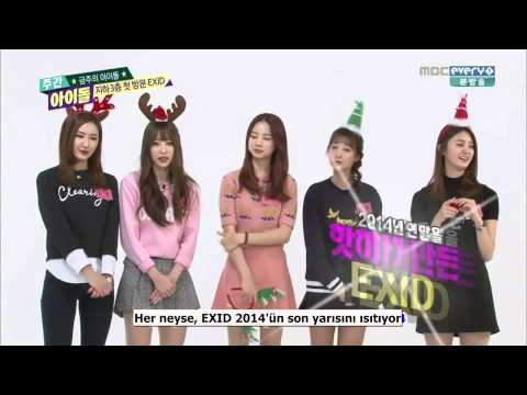EXID Weekly Idol (24.12.2014) [1.Kısım] (Türkçe Altyazılı)