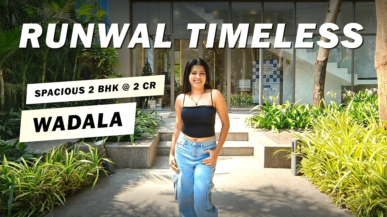 Runwal Timeless Wadala, Mumbai | 2 BHK Sample flat tour | Review ...