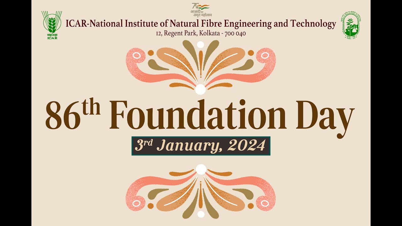 86th Foundation Day Celebration, 2024 - YouTube