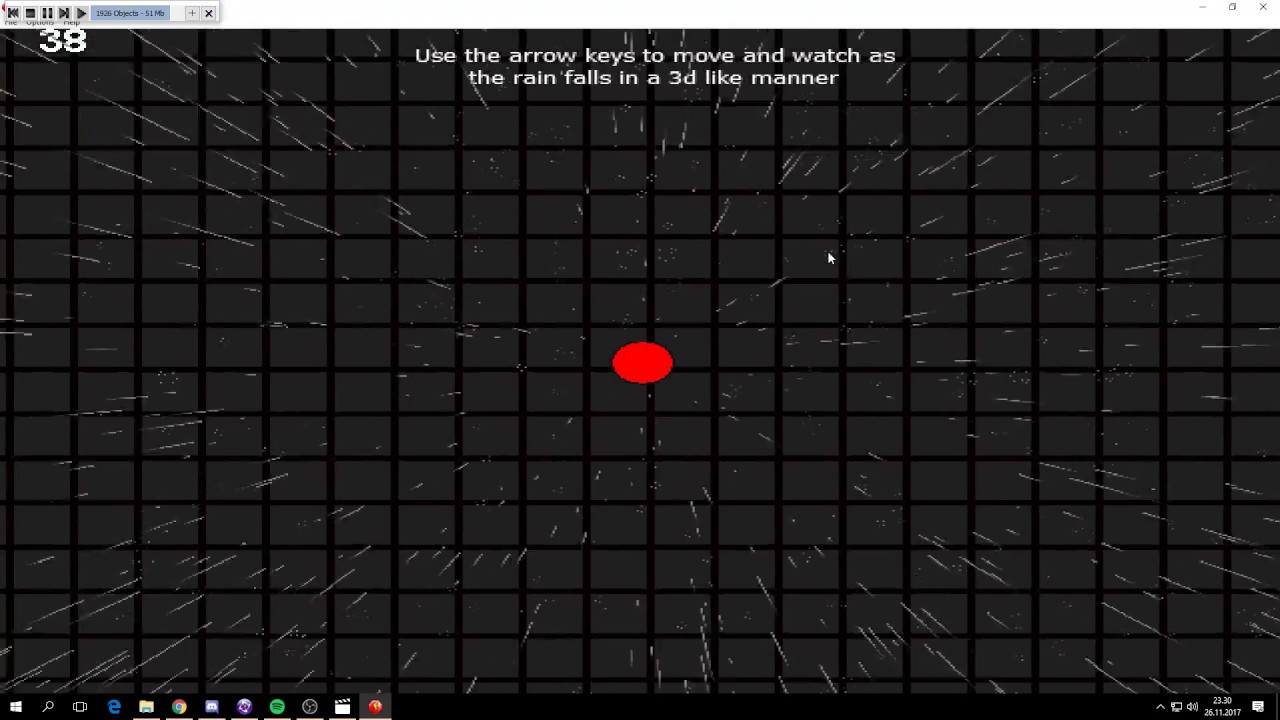 Clickteam fusion 2.5 - Top down rain effect - YouTube