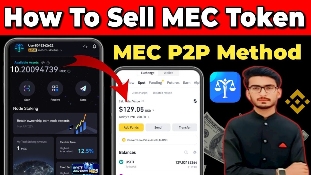 How To Sell MEC Token | Me pass Token p2p sell process | MEC Token to ...