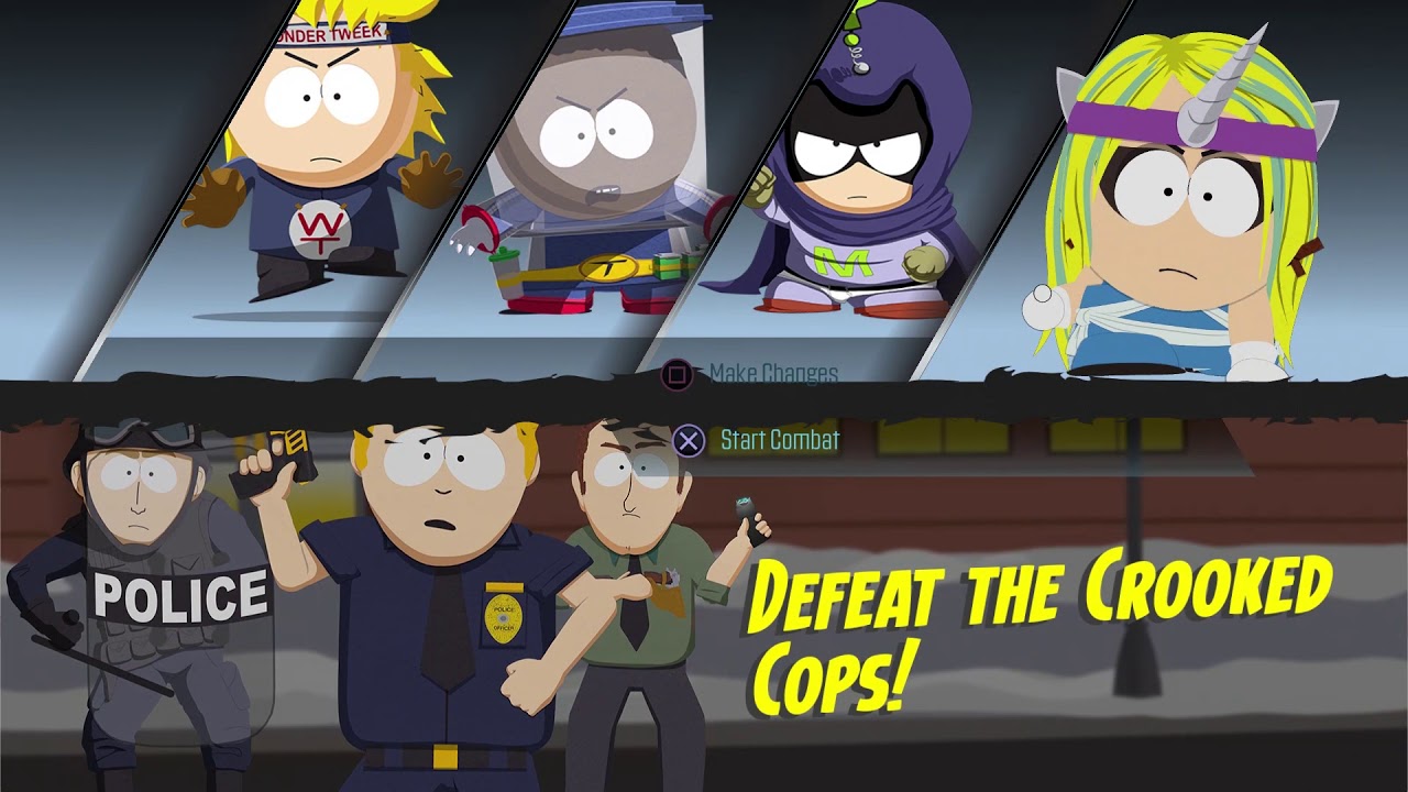 FIGHT THE POLICE | South Park: The Fractured But Whole Part 12 - YouTube