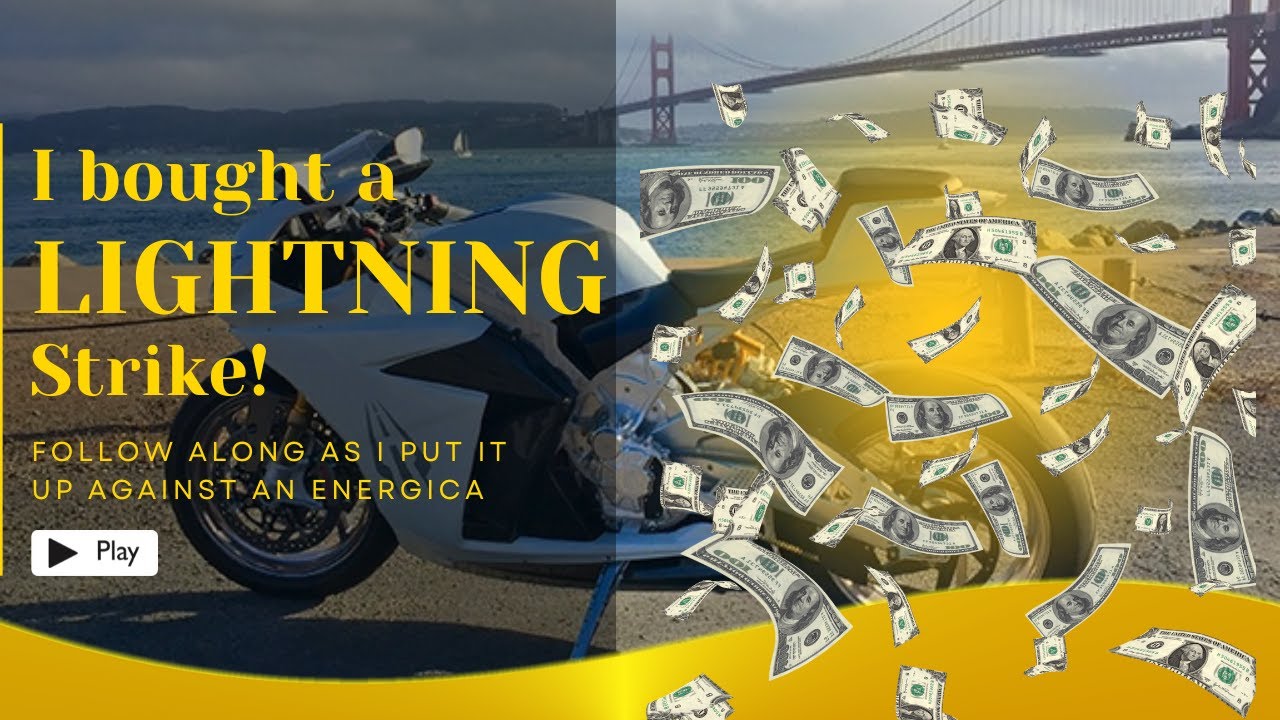 Buying a new Lightning Strike electric motorcycle! - YouTube