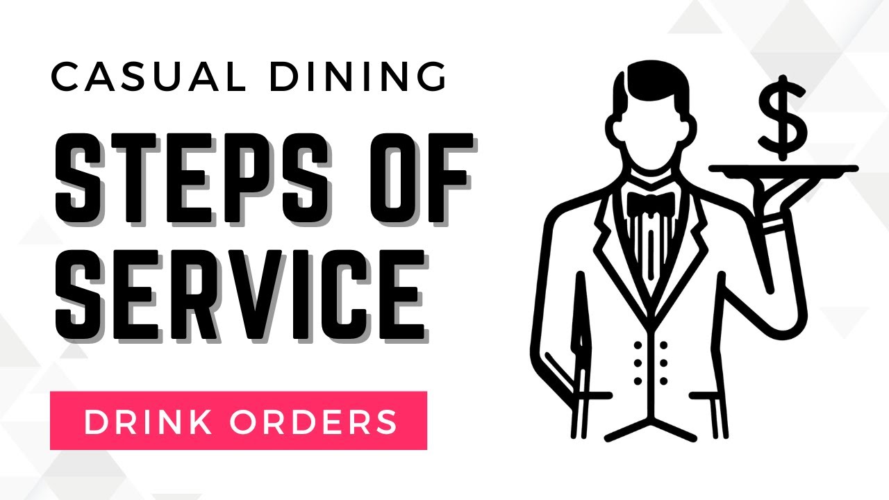 How to Take a Drink Order - Restaurant Server Training - YouTube