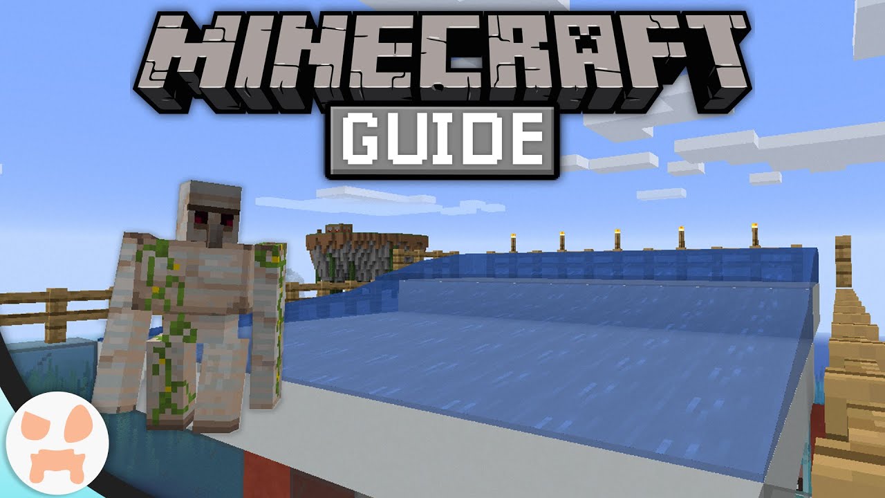 EFFICIENT IRON FARM! | The Minecraft Guide - Minecraft 1.14.4 Lets Play ...