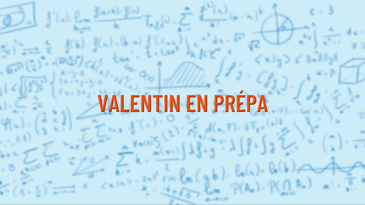 Diffusion en direct de Valentin en Prépa - YouTube