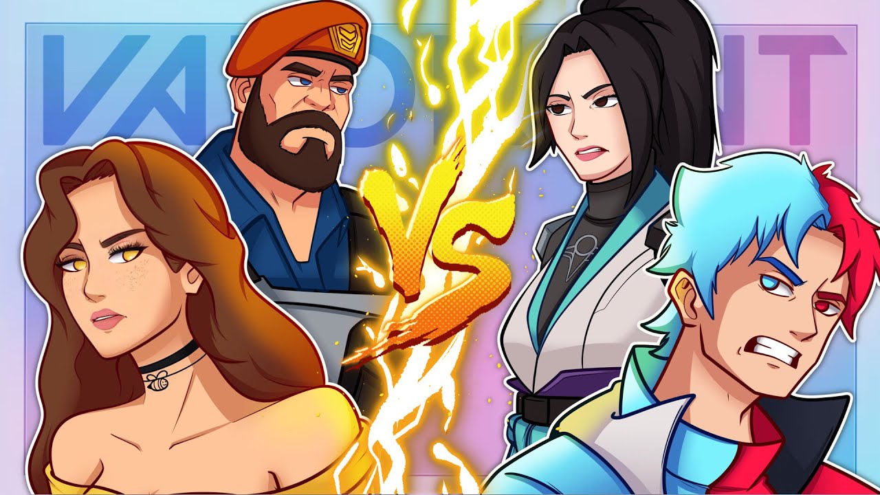 Dad Vs Mom On Valorant Youtube