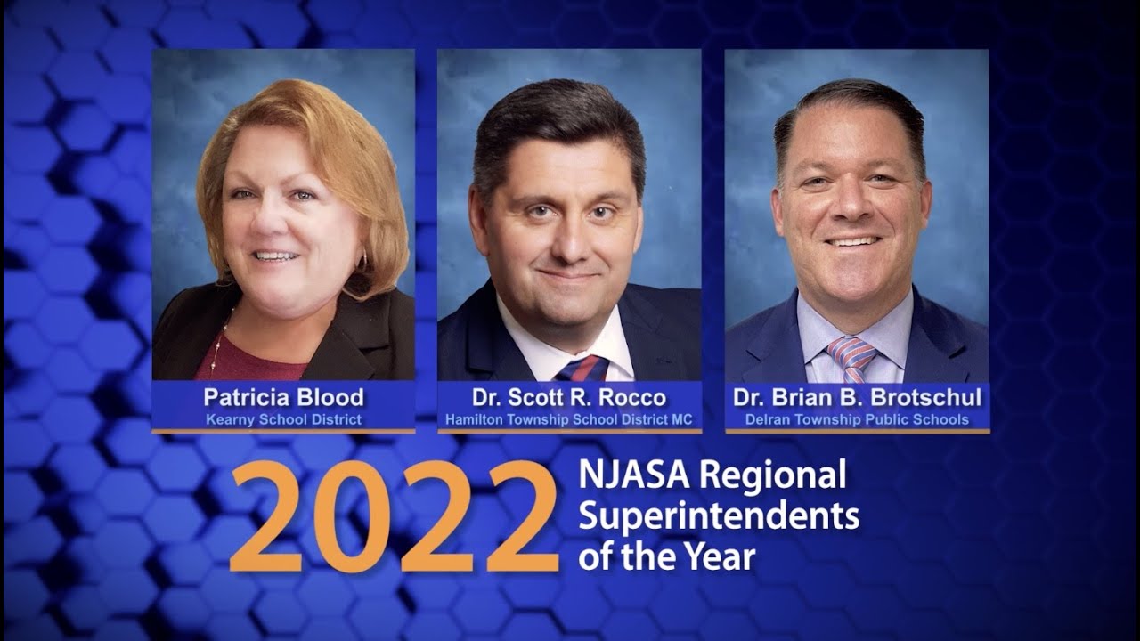 NJASA Regional Superintendent of the Year 2022 Winners - YouTube