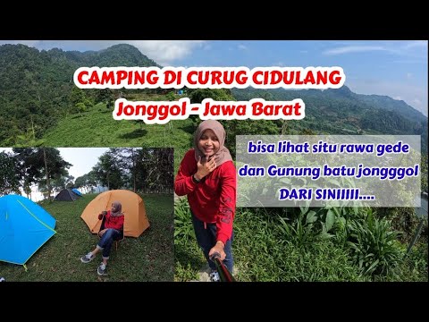 Camping Di Curug Cidulang Jonggol ll full vlog jalan menuju curug ...