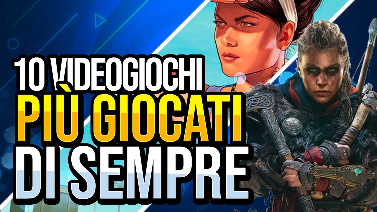 10 VIDEOGIOCHI più GIOCATI di SEMPRE 🤯 - YouTube