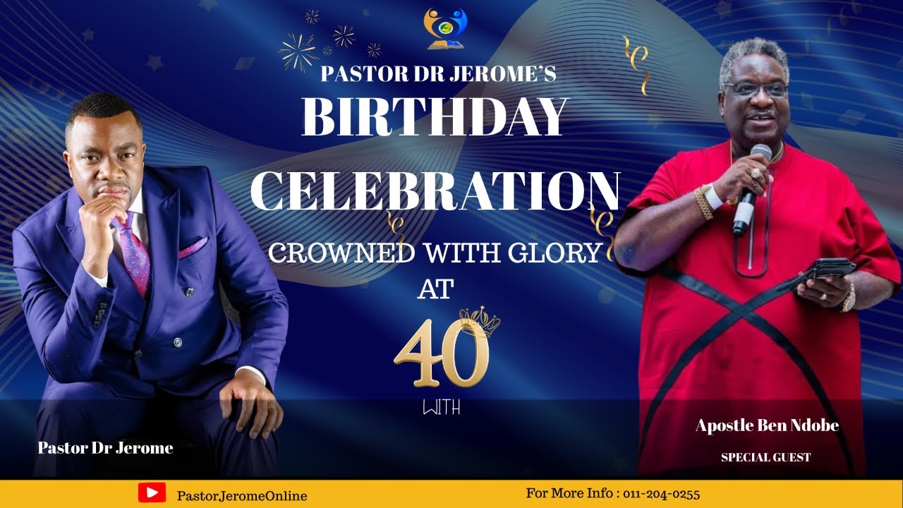 APOSTLE BEN NDOBE AT CROWNED WITH GLORY (HOSTED BY PASTOR DR JEROME ...