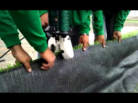 Union Special 2200 Portable Geotextiles Sewing Machine - YouTube