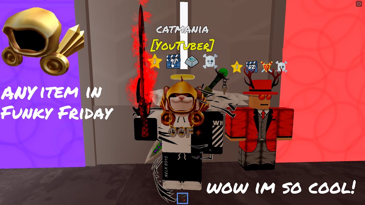 How to get ANY Roblox item in Funky Friday... - YouTube