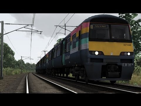Train simulator 2017 AP Class 321 GEML - YouTube