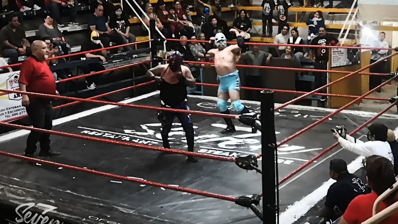 Marino vs Dragon Rapper por el "TROFEO PITOCHYS RANGEL" ¡¡ LUCHA LIBRE ...